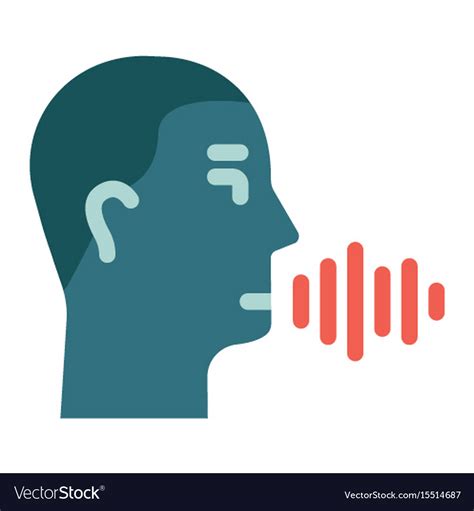 Speech Recognition Icon Cardiogram Microphone Speech Recognition Icon