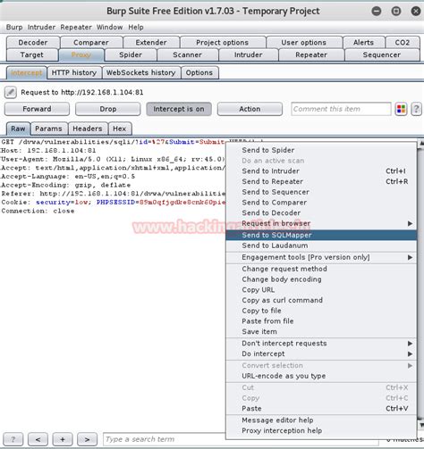 Sql Injection Exploitation With Sqlmap And Burp Suite Burp Co2 Plugin Hacking Articles