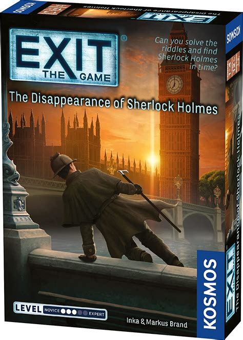 Exit The Game The Disappearance Of Sherlock Holmes Escape Room Puzzles