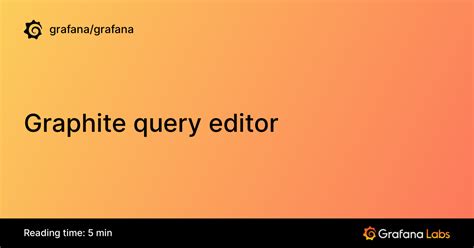 Graphite Query Editor Grafana Documentation