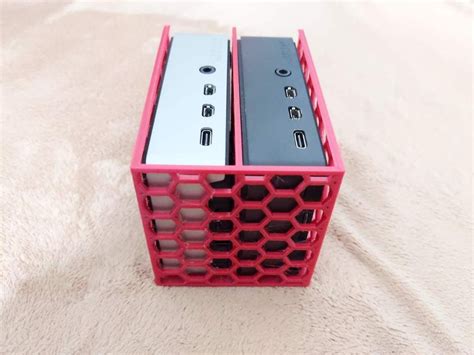 Raspberry Pi 4 Double Flirc Case Holder By Vookimedlo Download Free Stl Model