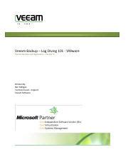 Log Diving Mastering Veeam Backup Replication Course Hero