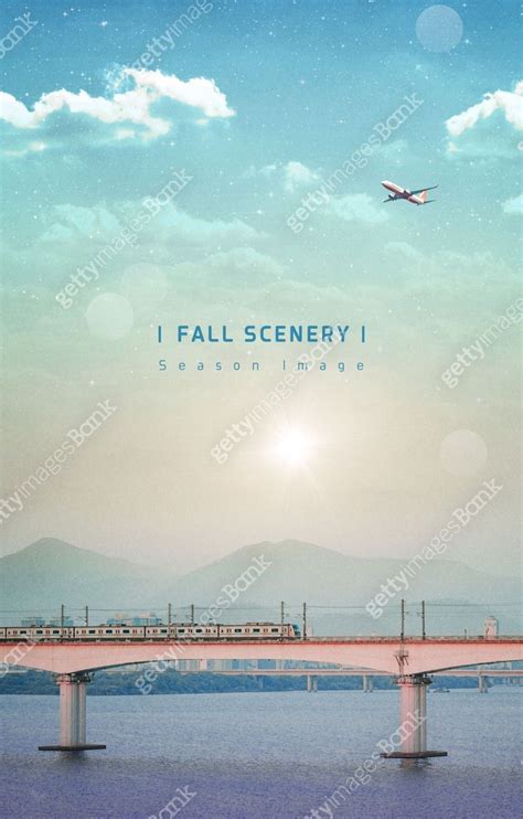 그래픽이미지 합성 백그라운드 카피스페이스 콤퍼지션 감성 컨셉 풍경 컨셉 가을 모바일백그라운드 이미지 한강 강 이미지 Jv11931480