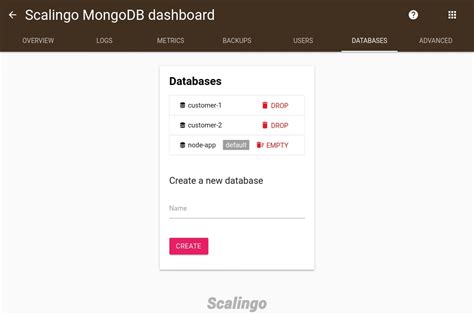 Logical Databases For Scalingo Mongodb Scalingo