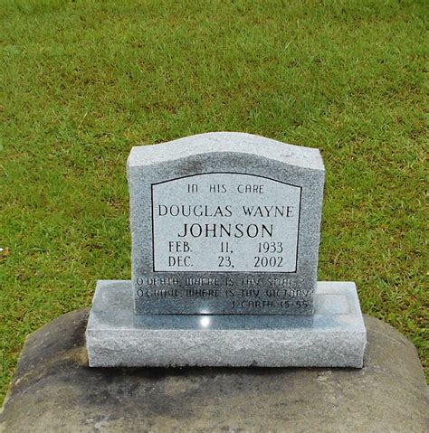 Douglas Wayne Johnson 1933 2002 Find A Grave Memorial