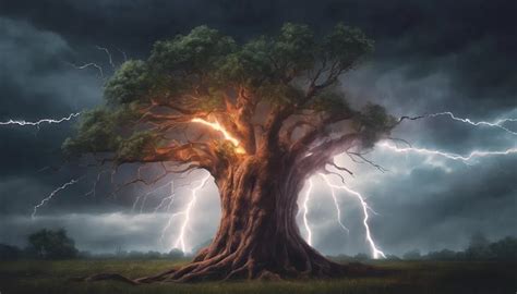 Dream Of Lightning Hitting A Tree Meanings