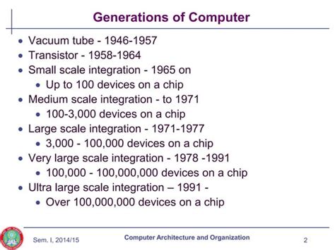 Computerarchitectureandoeceg316302computerevolutionperformancepptx