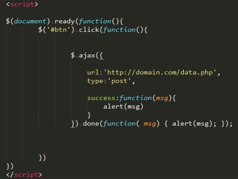 Sending Request To Domain Using Jquery Ajax Stack Overflow