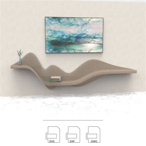 Parametric Wall Unit Nova Router Cut Files Cnc Files Vector Files Dxf Dwg Svg Pdf Etsy