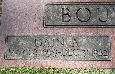 Dain Aaron Bouton 1899 1982 Mémorial Find A Grave