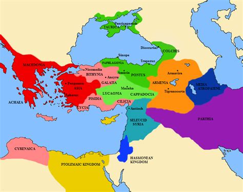 Asia Minor Map