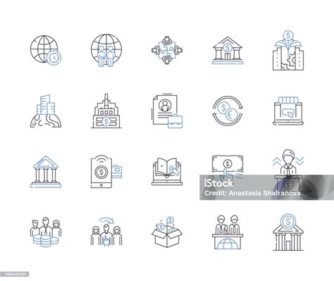 배포 및 창고 개요 아이콘 컬렉션입니다 유통 창고 보관 물류 재고 공급망 주문 처리 배송 벡터 및 일러스트레이션 개념 세트 운송 운송 관리 선형 표지판 호송에 대한 스톡