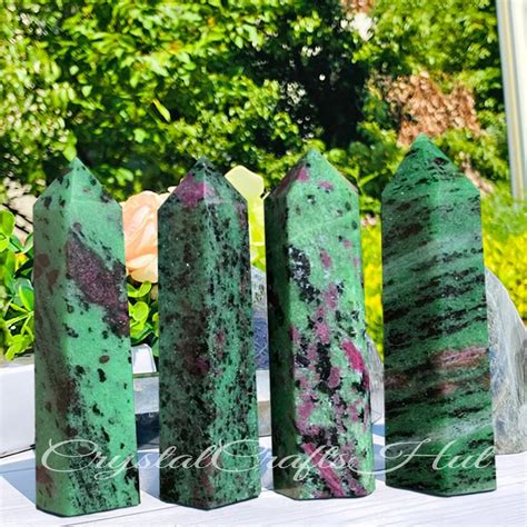 Ruby Zoisite Beads Etsy