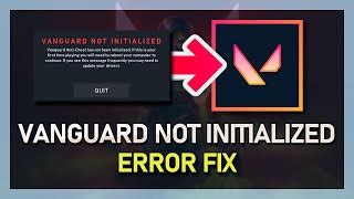 How To Fix Vanguard Not Initialized In Valorant 2022 Fix Valorant Vanguard Error 100 Works