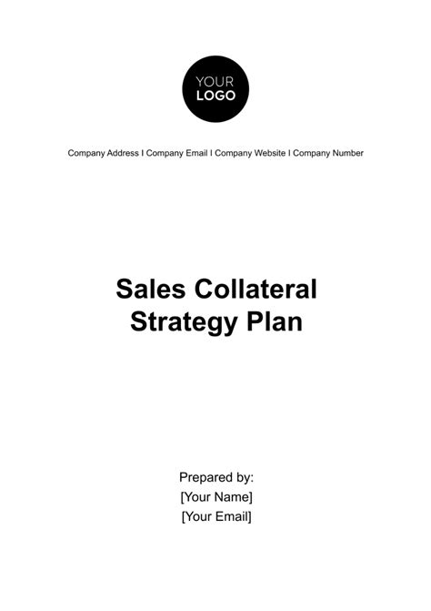 Free Sales Call Plan Template To Edit Online