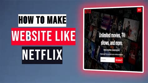 How To Make Website Like Netflix Html And Css Projects Youtube