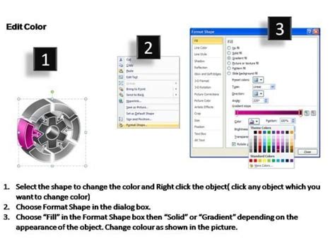 PowerPoint Designs Growth Interconnected Circular Chart Ppt Templates
