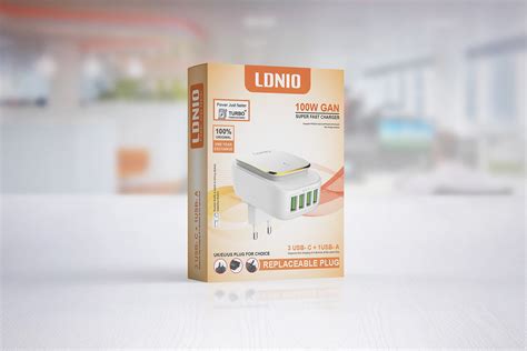 Charger Box Packaging Design Behance