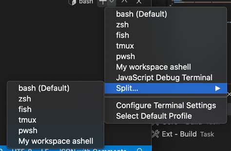 Improve Terminal Dropdown Menu · Issue 123128 · Microsoftvscode · Github