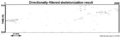 Seismic Skeletonization A Useful Tool For Geophysical Data Analysis