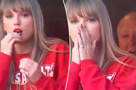 Taylor Swift Looks Shocked And Scared In Baltimore Ravens Hype Video Ahead Of Chiefs Game