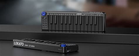 Lekato 25 Key Midi Keyboard Mini Midi Controller Usb Bluetooth Midi Keyboard With