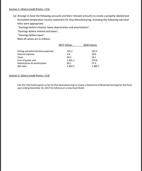 Extra Credit Assignment Total Extra Credit Points