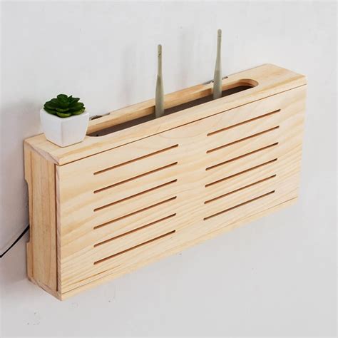 Wall Mounted Wifi Router Storage Box Shelf Solid Australia Ubuy