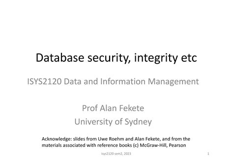 07 Security Security Aspects Of Database Management Database