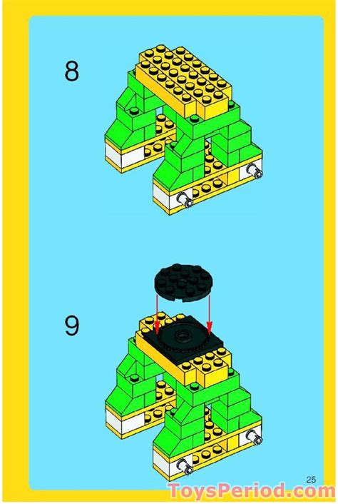 Lego 5489 Ultimate Lego Vehicle Building Set Instructions And Parts List