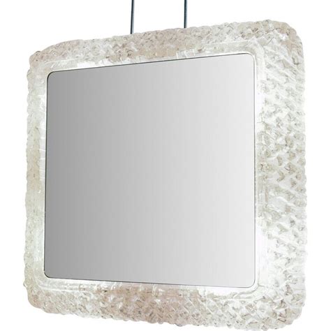 Vintage Square Backlit Plexiglass Mirror 1960 €880 Whoppah