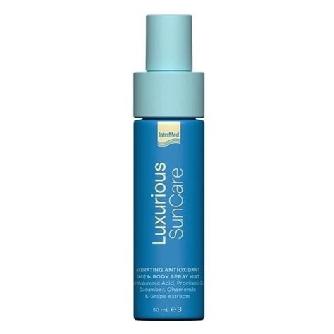 Intermed Luxurious Sun Care Hydrating Antioxidant Face And Body Spray