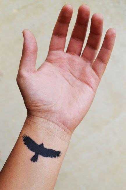 38 Superb Crow And Raven Tattoos Eagle Tattoo Small Simple