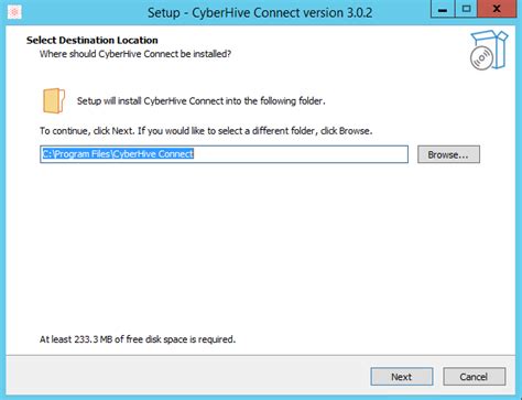 Install Connect On Windows Server 2012 R2 Cyberhive Product Documentation