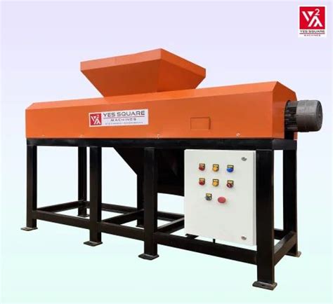 Plastic Waste Management Machineries Plastic Lumps Shredder Machine