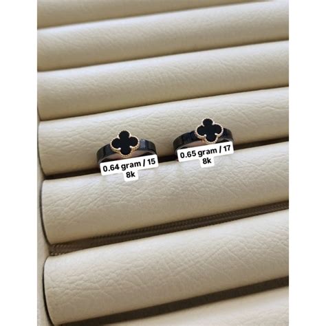 Jual Cincin Keramik Clover Cincin Ceramic Clover Cincin Vanclif Vanklif