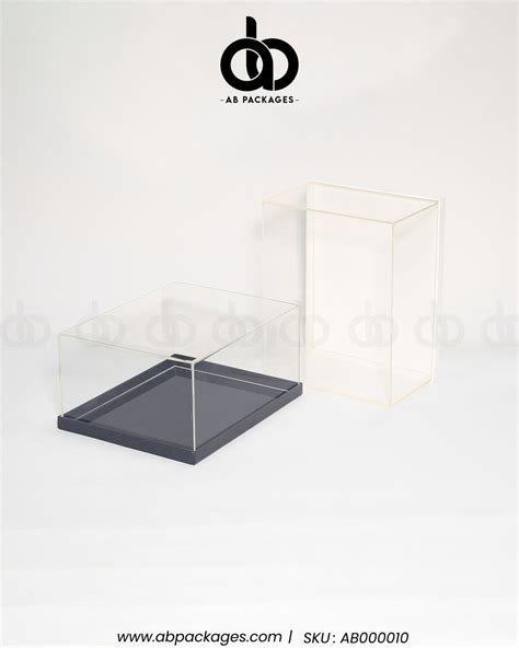 Clear Acrylic Reactangle Box Ab Packages