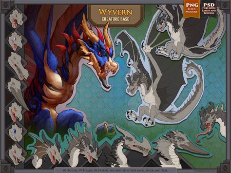 Wyvern Base By Cindyavelino On Deviantart