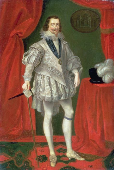 Portrait Of George Villiers 1st Duke Of Buckingham