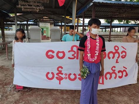 Khit Thit Media On Twitter လက်ပံတောင်းတောင်ဒေသ ပြည်သူများက စစ်အာဏာရှင