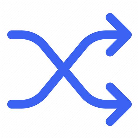 Arrows Arrow Random Swap Mix Shuffle Icon Download On Iconfinder