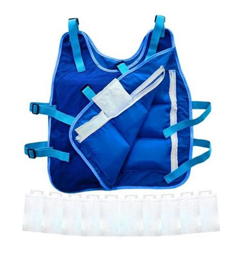 냉조끼 쿨링조끼 아이스 얼음 여름 등산 베스트 남녀공용 냉온 조끼차가운 재킷여름 냉각일사병의류 냉각고온 보호 티몬