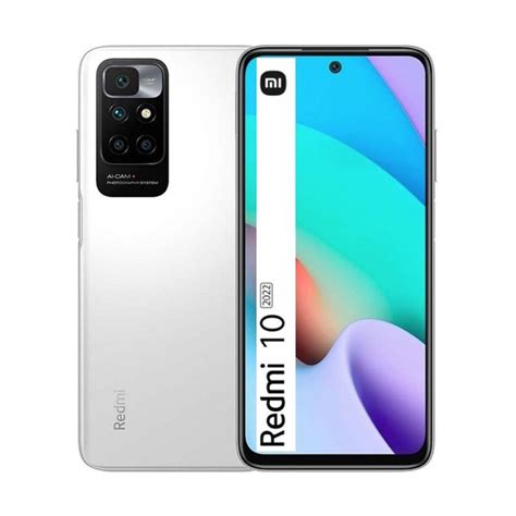 Celular Xiaomi Redmi 10 2022 65 4gb 128gb Blanco Real Plaza