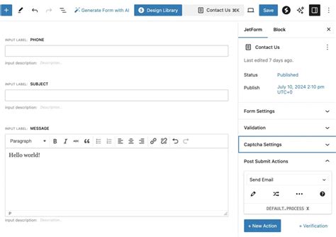 Receiving Instant SMS Alerts On WordPress Form Submissions FormBuilder