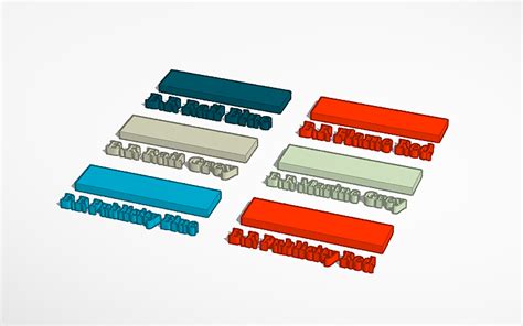 3d Design British Rail Colours Tinkercad