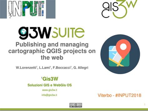 G3w Suite A New Os Framework To Publish Qgis Projects As Webgis Services Pdf