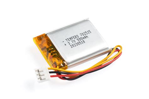 Lithium Ion Polymer Battery Lipo V Mah Pin