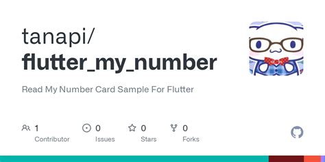 Github Tanapi Flutter My Number Read My Number Card Sample For Flutter
