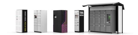 Automated Smart Locker System Mbox By Meridian Meridian Kiosks