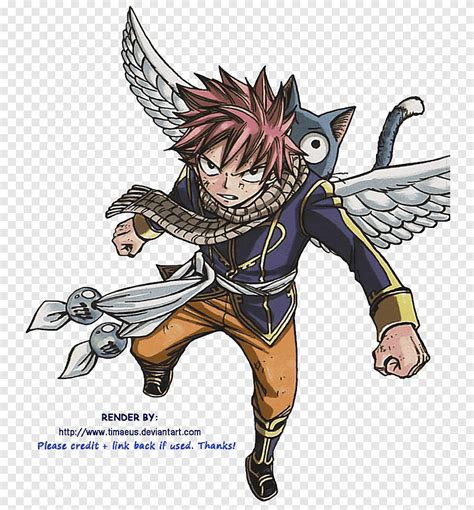 Natsu And Happy Flying